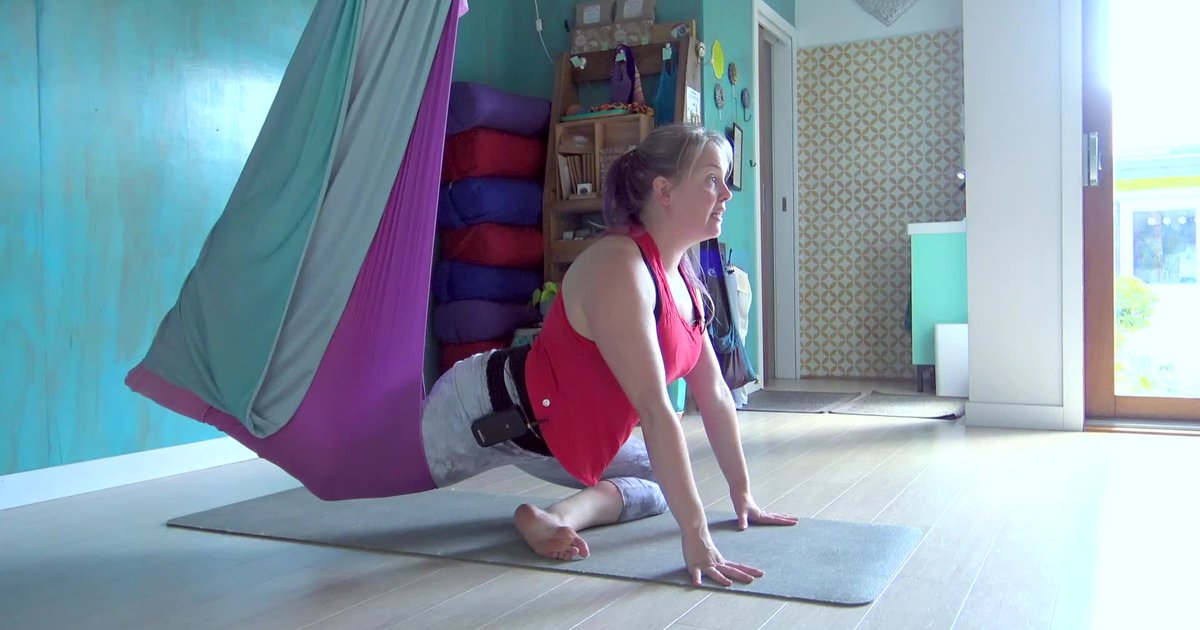 Aerial Spinal Series - Legs & Hips - Garden of Yoga