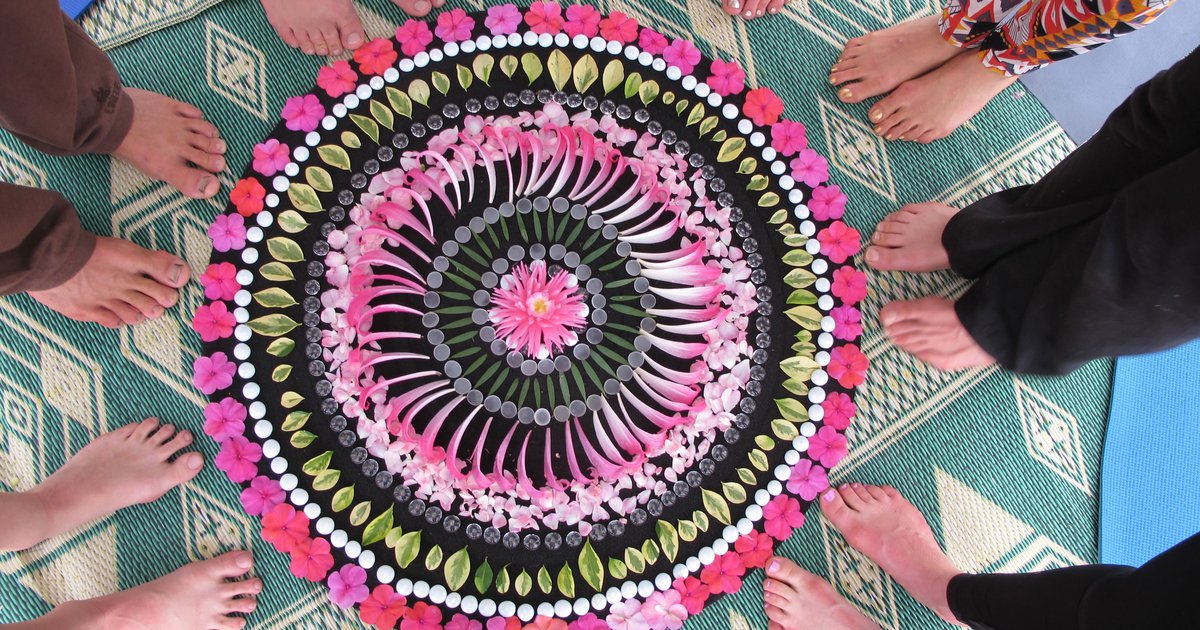 Multidimensional Mandalas - Garden of Yoga